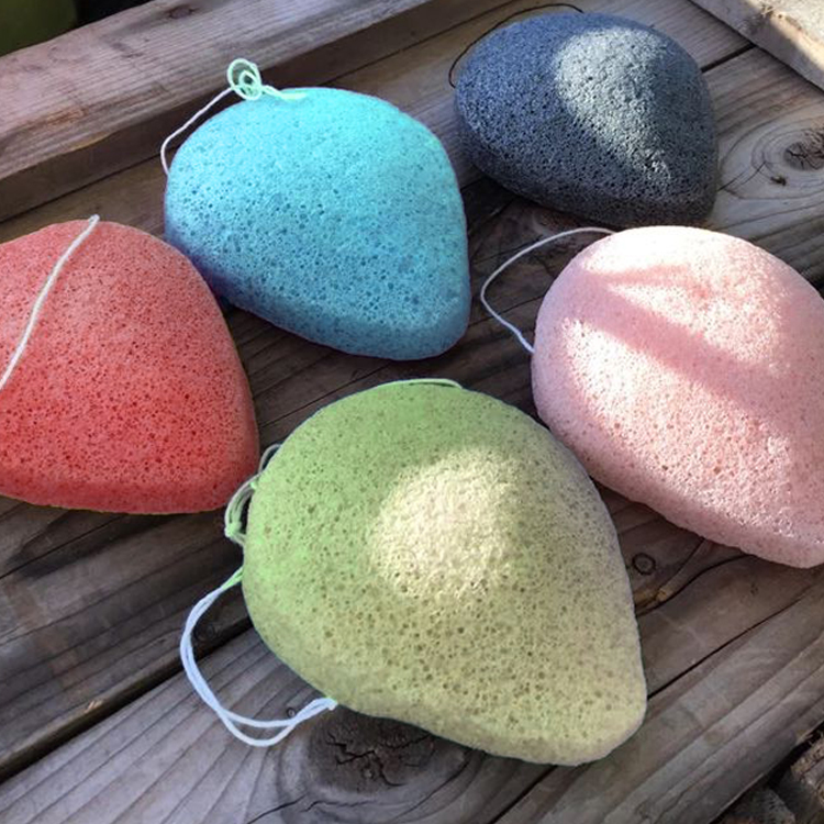 Wholesale Facial Skin Care Cleansing Konjac Sponge With Custom ...